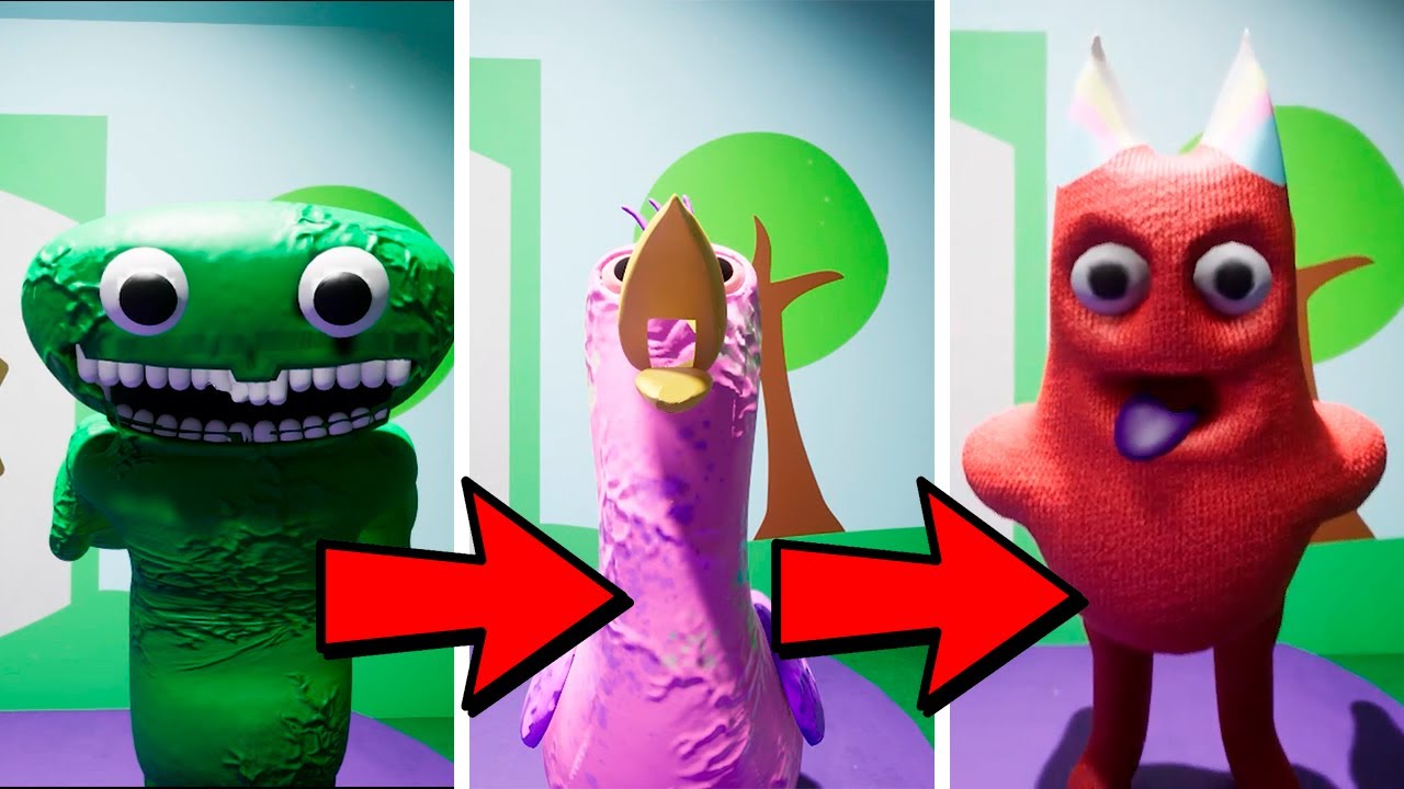 Garten of Banban | ALL NEW BOSSES - Jumbo Josh, Opila, Banban - YouTube
