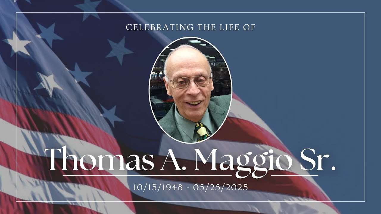Tom Maggio Memorial Service - YouTube