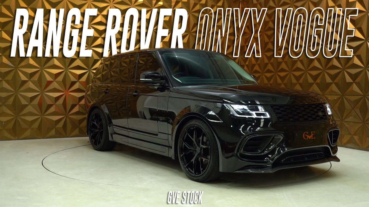 Land Rover Range Rover Onyx Vogue SDV6 | GVE London - YouTube