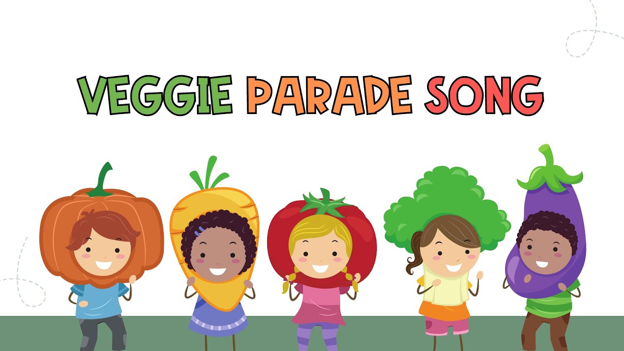 Veggie Parade! | Fun Vegetable Song for Kids 🌈🥕🍅🎶 - YouTube