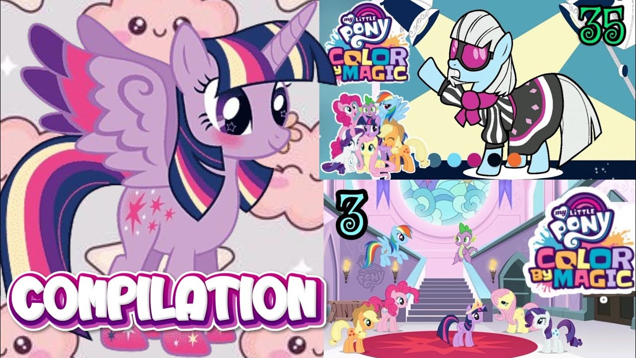 My Little Pony Game | My Little Pony Color By Magic Compilation Part 5 ...