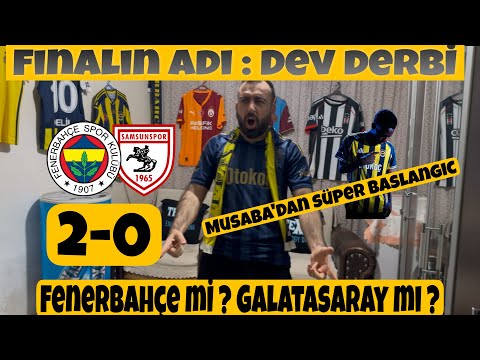 Delil Reis Fenerbahçe 2-0 Samsunspor Süper Kupa Yarı Final Tepki Videosu - #galatasaray #fenerbahçe 