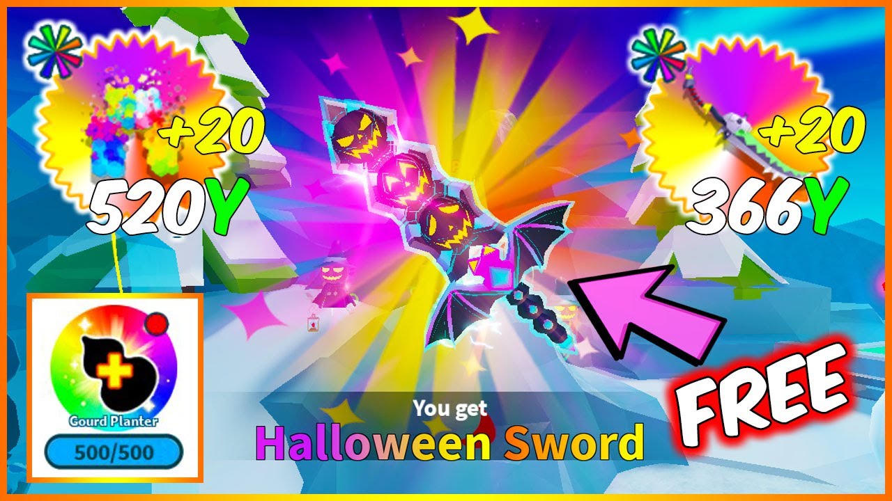 Finally! I got the HOLO HALLOWEEN SWORD FOR FREE & MAX LEVEL ELEMENTAL ...