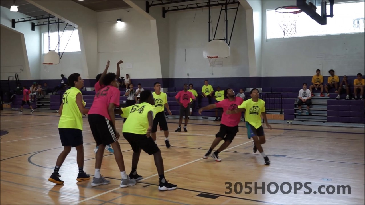 305 HOOPS Recruiting Combine: TEAM PINK 4/29/17 - YouTube