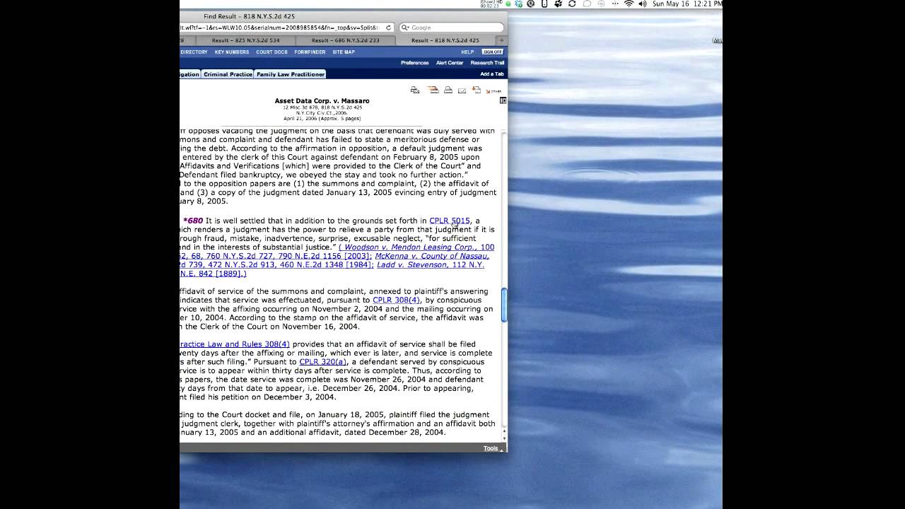 Using Multiple Browser Windows in Westlaw - YouTube