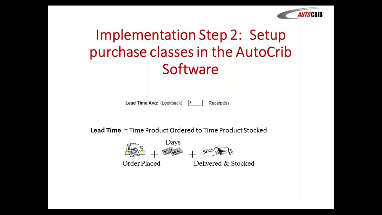 AutoCrib Support - Demand Based Ordering Webinar - YouTube