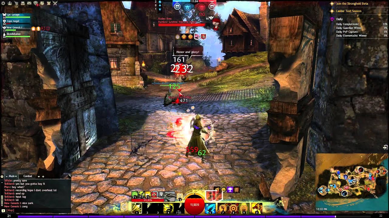 Guild Wars 2 Strongholds Gameplay 1080P Ultra Settings - YouTube