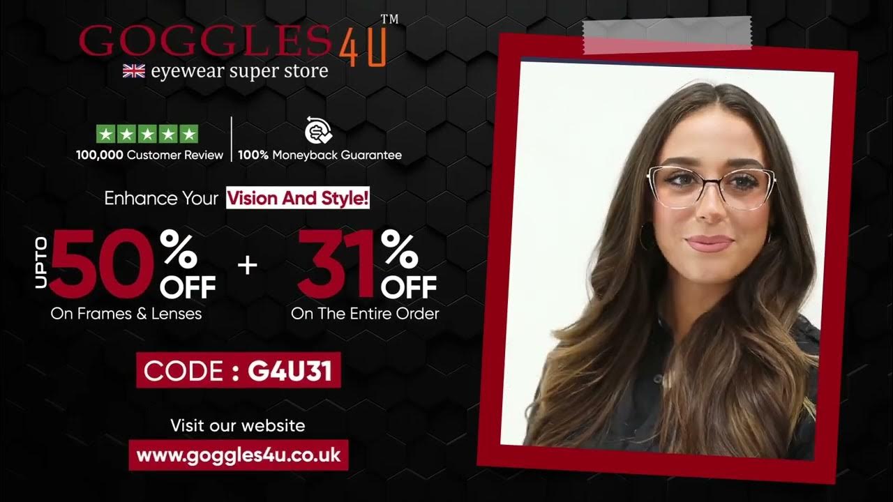 Goggles4u UK | Prescription Eyewear from £3.95 only | FREE Standard Lenses - YouTube