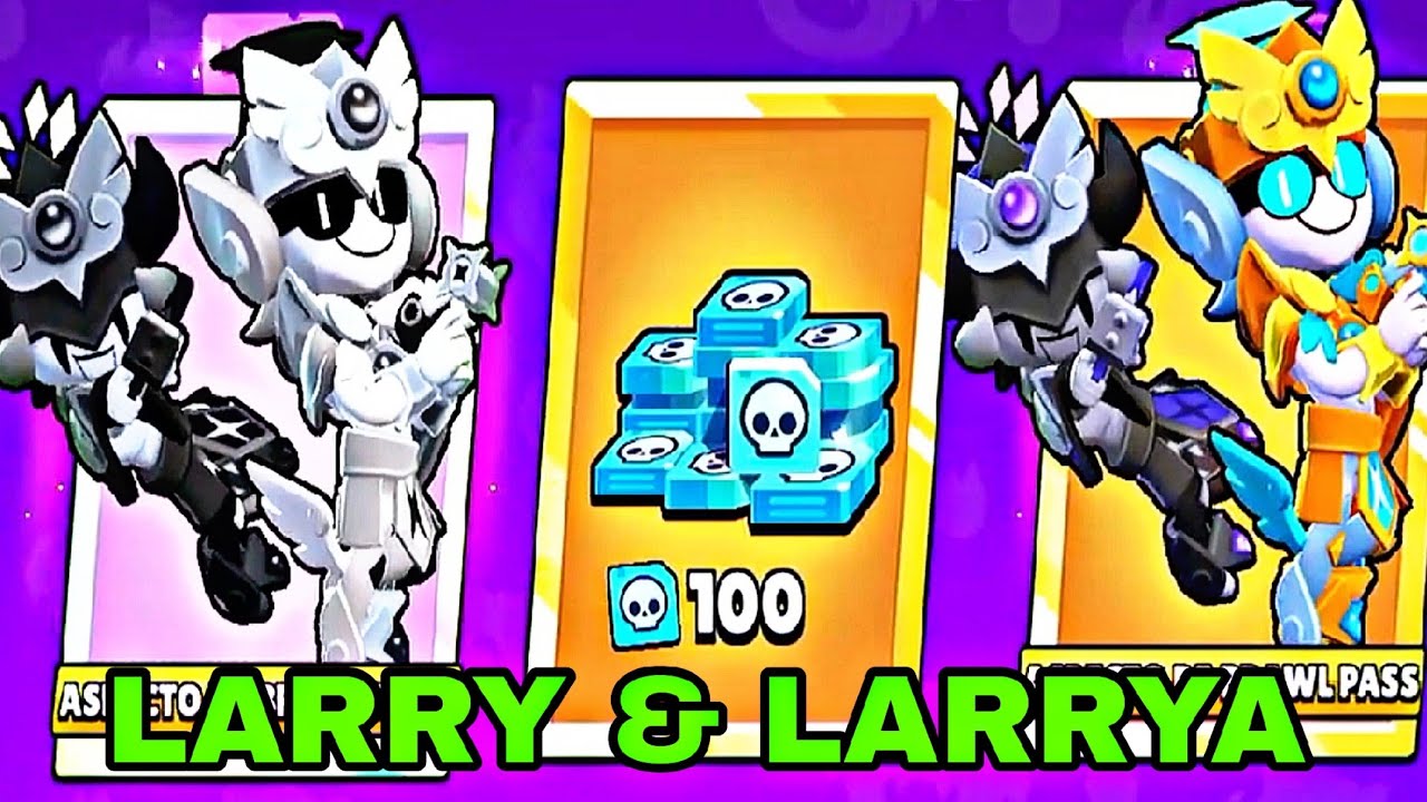 DESBLOQUEO LAS NUEVAS SKINS DE LARRY AND LARRYA ¿Cuál es Mejor Para Ti ...