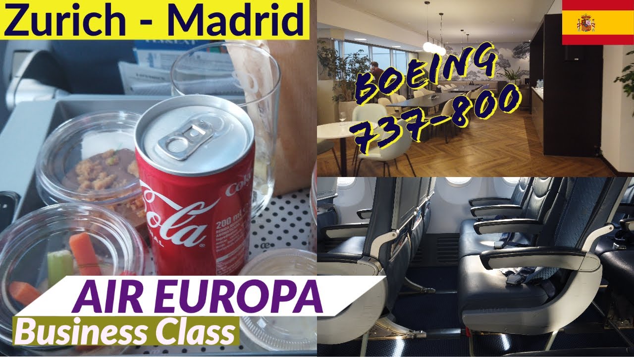 Is it bueno?! Air Europa's Business Class on the Boeing 737-800 ...