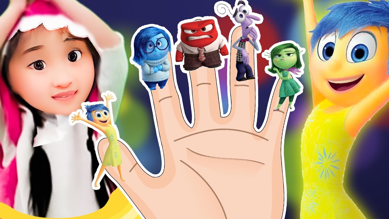 Inside Out Shark Finger Family | Disney | Nursery Rhymes | DoReMi Kids ...