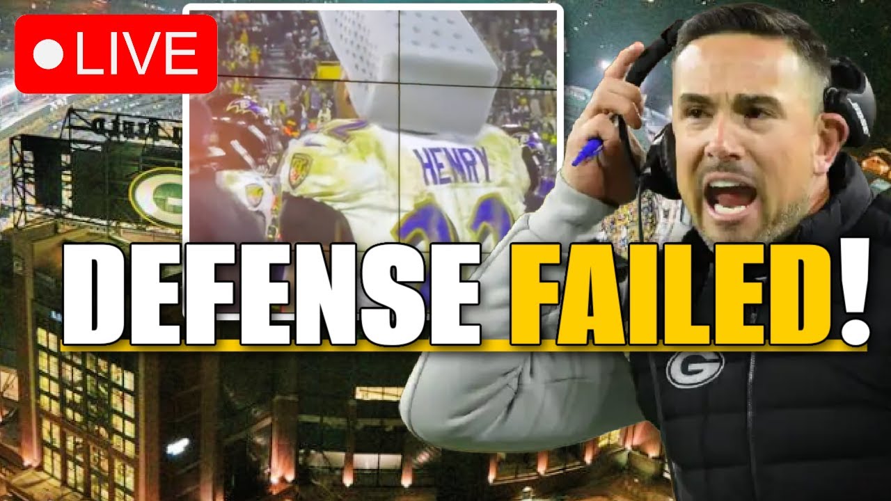 Packers Fall to Ravens and Lose 3 Straight. Are You Concerned? | Sunday ...
