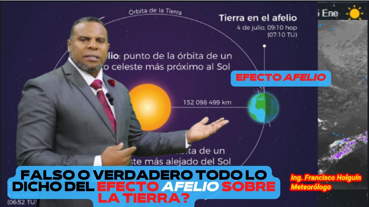19 DE ENERO 2023. QUE TAN GRAVE ES EL FENOMENO APHELION SOBRE LOS ...