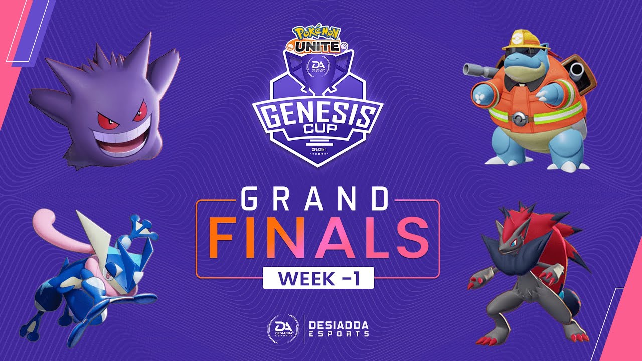 DESIADDA GENESIS CUP | Pokémon UNITE GRAND FINALS | WEEK 1 - YouTube