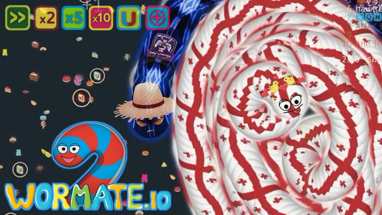 the biggest worm adventure against as many enemies as possible ⚔️ part ...