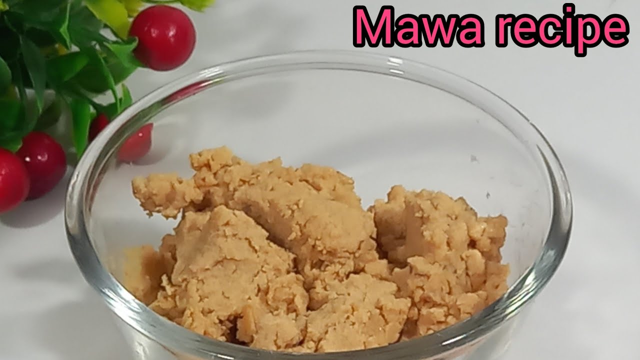 Mava recipe //how to make mawa or khoya at home from milk | - YouTube