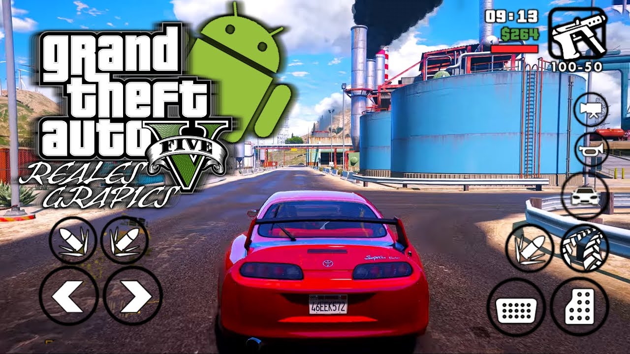 GTA 5 PARA ANDROID!!(MODPACK REALISTA GTA SA ANDROID)PARA TODAS LAS ...