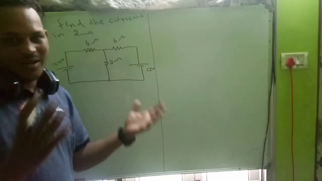 Mesh analysis 1 -DC Circuit Basic Electrical Engineering - YouTube