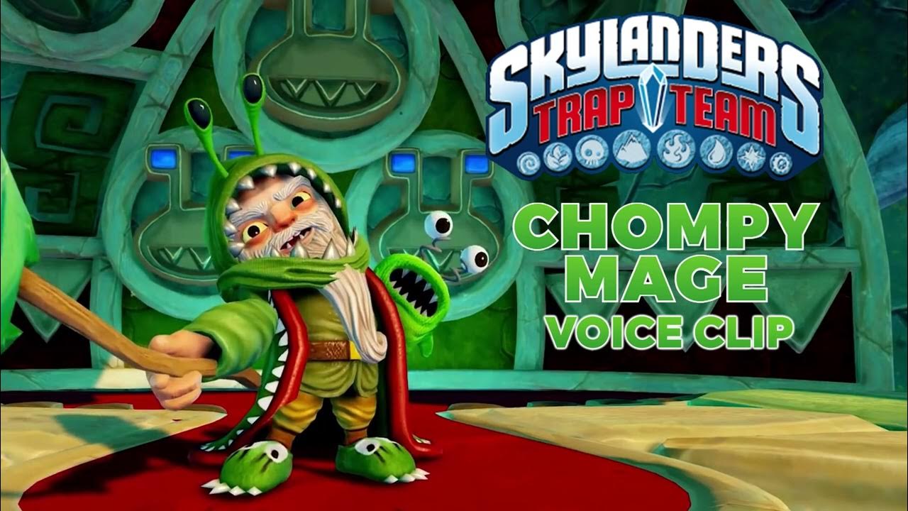 Skylanders Trap Team - Chompy Mage voice clip - English - YouTube