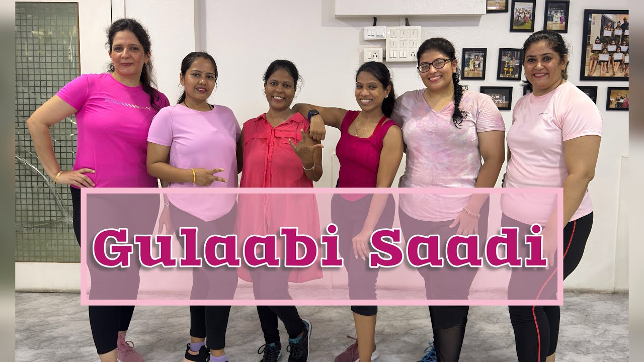 Simple and easy dance steps | Gulabi Sadi | Marathi Song | Dance ...
