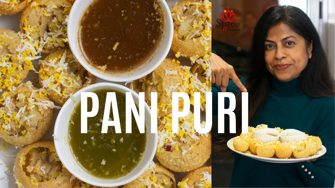 Cómo hacer Pani Puri en casa | Aperitivo Indio - YouTube