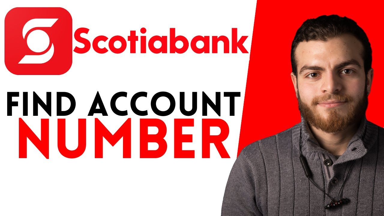How To Find Account Number Scotiabank App - Full Guide - YouTube