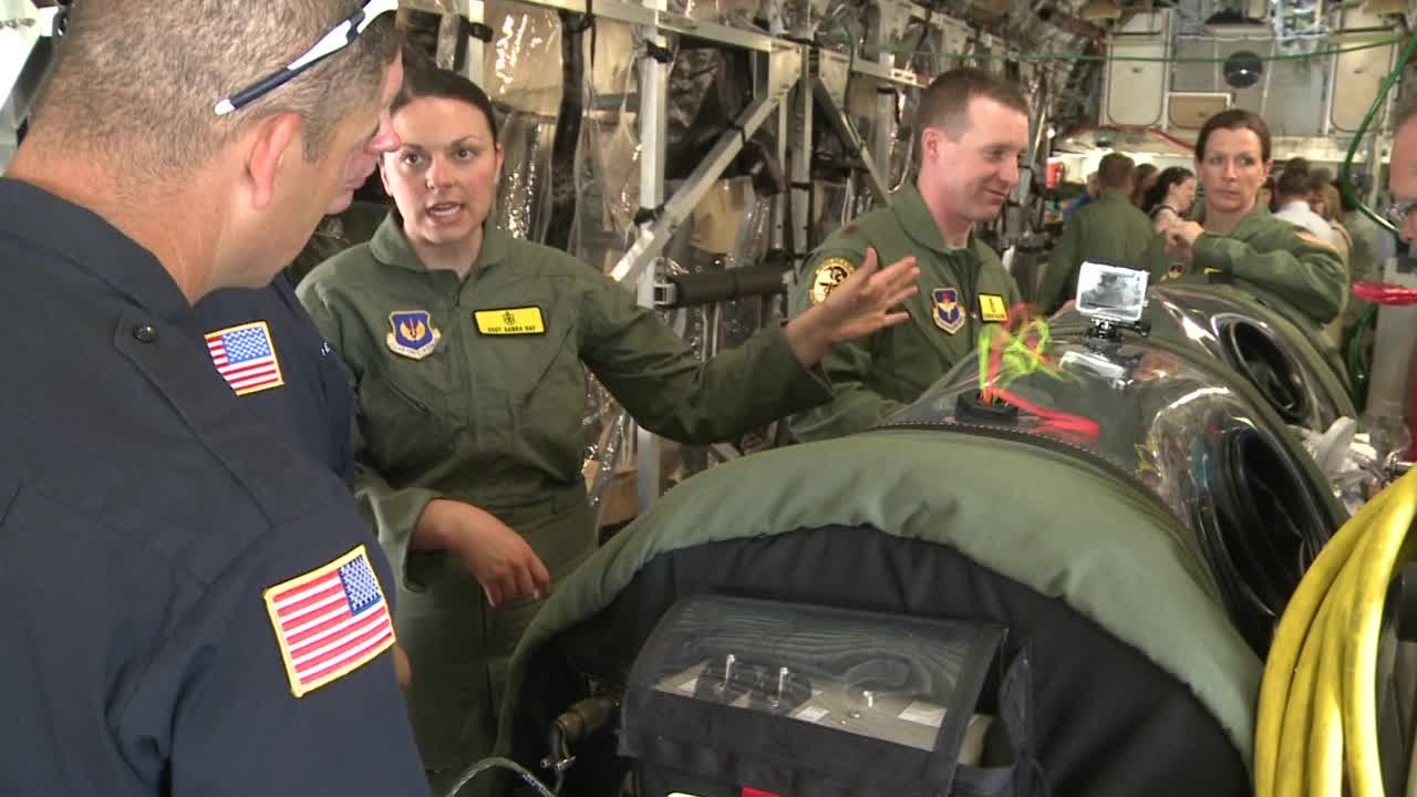 Military Medical Transport Demonstration - YouTube