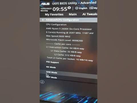 How to enable AMD Virtualization (AMD-V) on ASUS motherboards - YouTube
