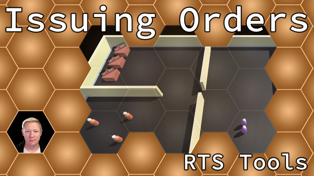 Unity Tutorial Building An Rts Giving Orders Youtube