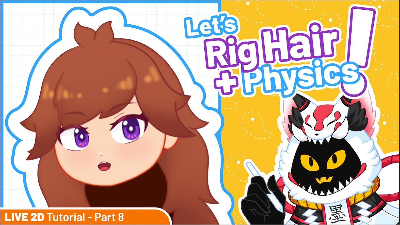 Live2D tutorial: Physics Basics - How to Rig Hair! - YouTube