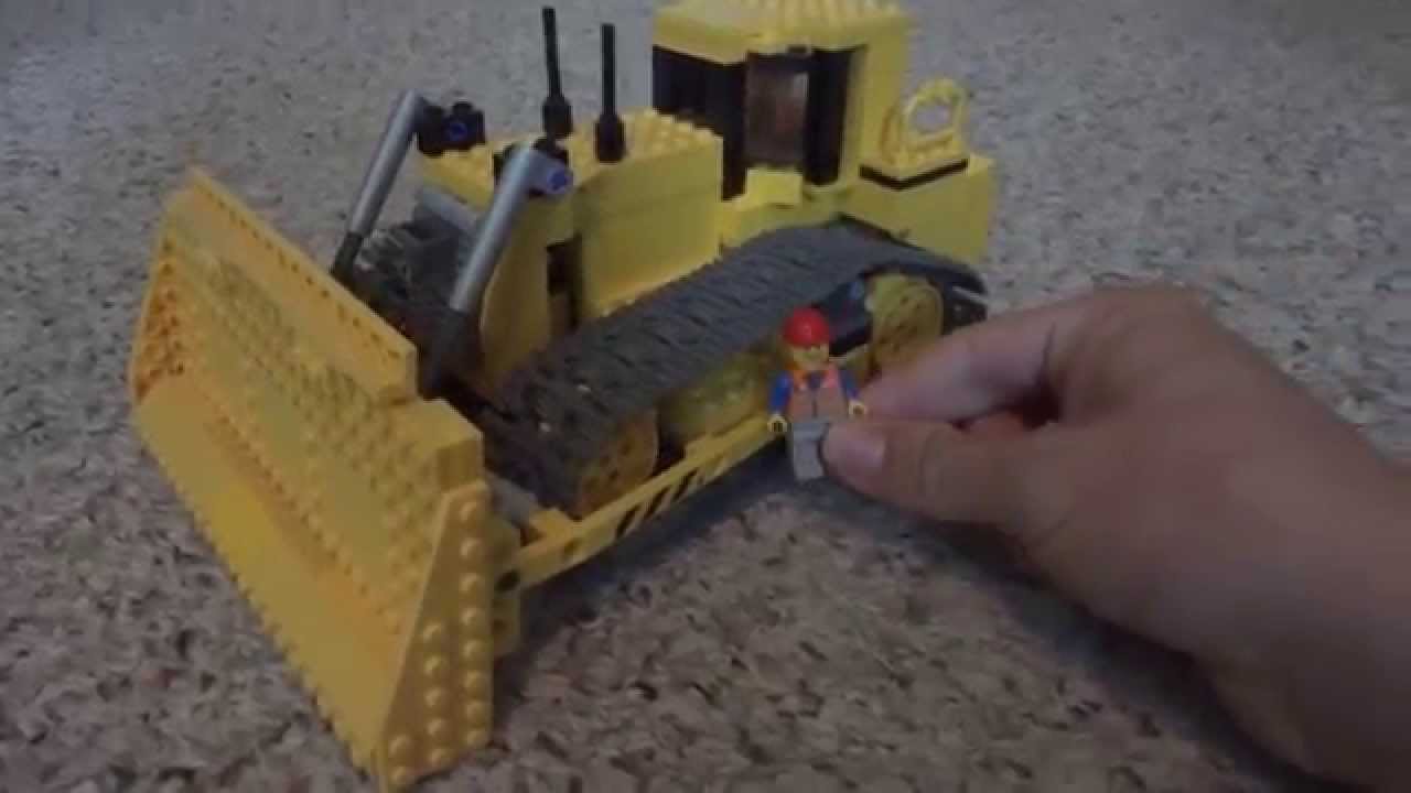 Lego Bulldozer MOC - YouTube