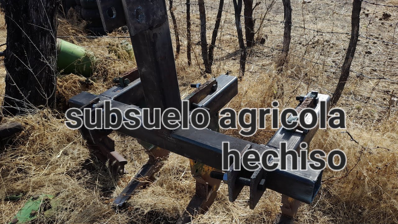 CREAMOS UN SUBSUELO AGRICOLA Y AQUI LES MUESTRO EL IMPLEMENTO ...