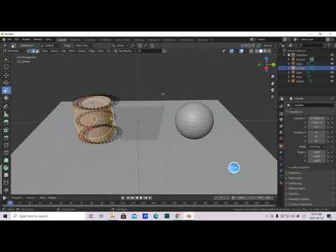Blender 2.82 Chinese tutorial : Enable measurement. 如何用Blender测量尺寸中文教程 - YouTube