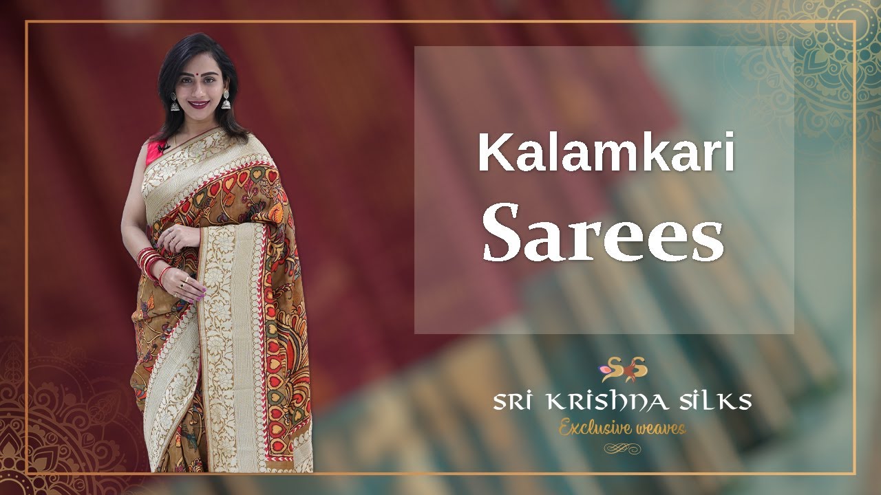 Kalamkari Sarees | Sri Krishna Silks - YouTube