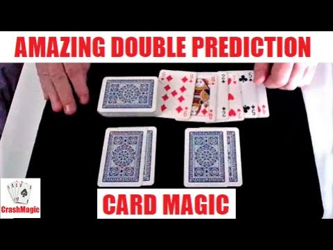 Double Prediction Card Trick Performance - YouTube