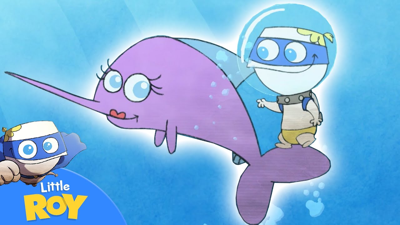 Little Roy - Help From A Dolphin | Cartoons for Kids - YouTube