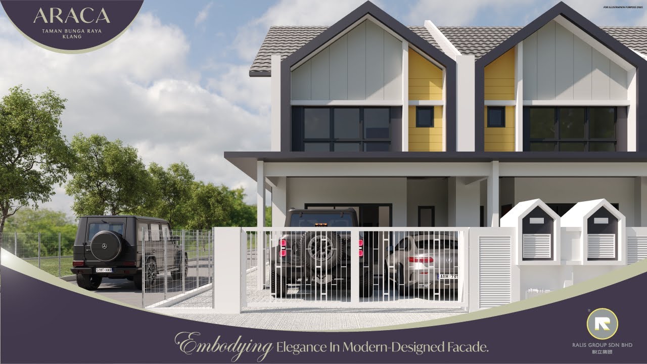 Araca @ Taman Bunga Raya Klang by Ralis Group - YouTube