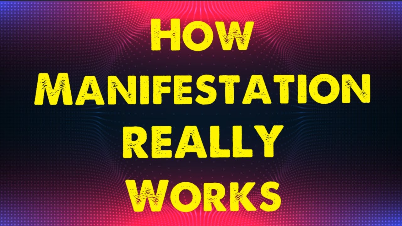 How Manifestation REALLY works (My Explanation / Theory) - YouTube