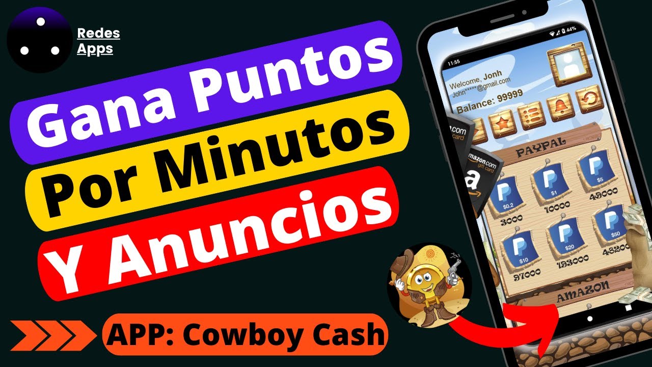 Clic 🤑 Cowboy Cash Paga | App Para Ganar Dinero por Minutos |🤑 - YouTube