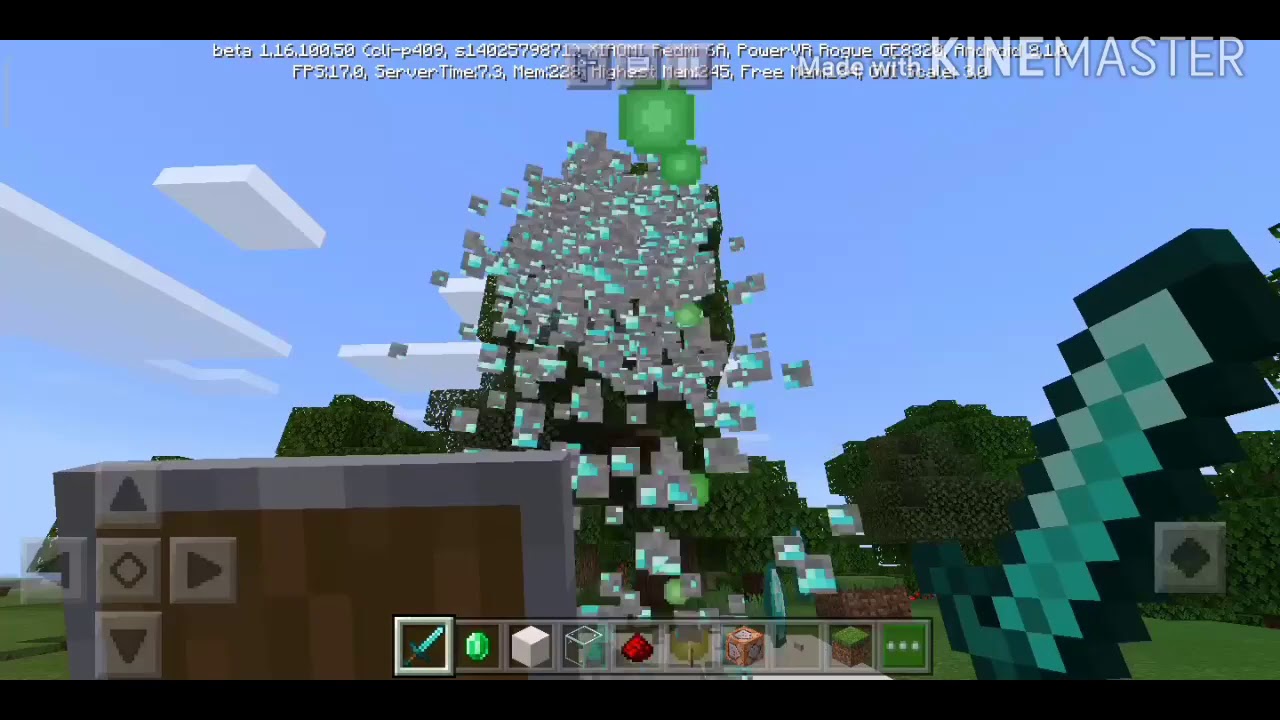 Minecraft gameplay part-6 Making automatic diamond & Gold farm - YouTube