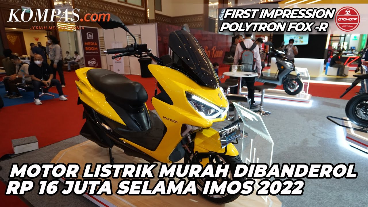 POLYTRON FOX - R | Motor Listrik Murah Dibanderol Rp 16 Juta Selama ...