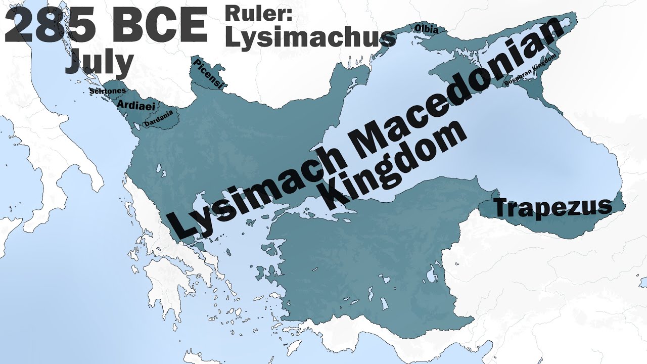 Alternative Rise and Fall of Lysimach Macedonia Every Month - YouTube