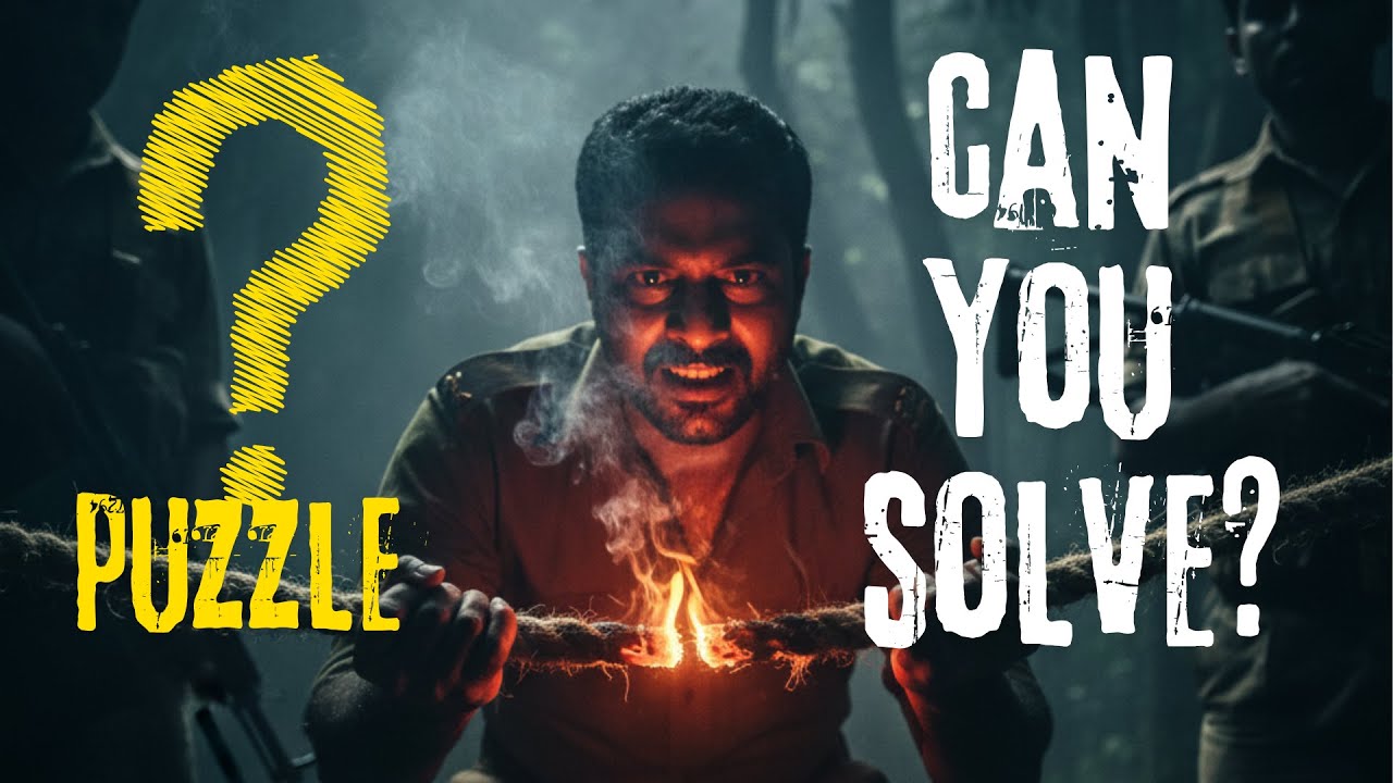Two Ropes, 🔦 Lighter: The 45-Minute Brain Riddle 🧠 | Logic Puzzle ...