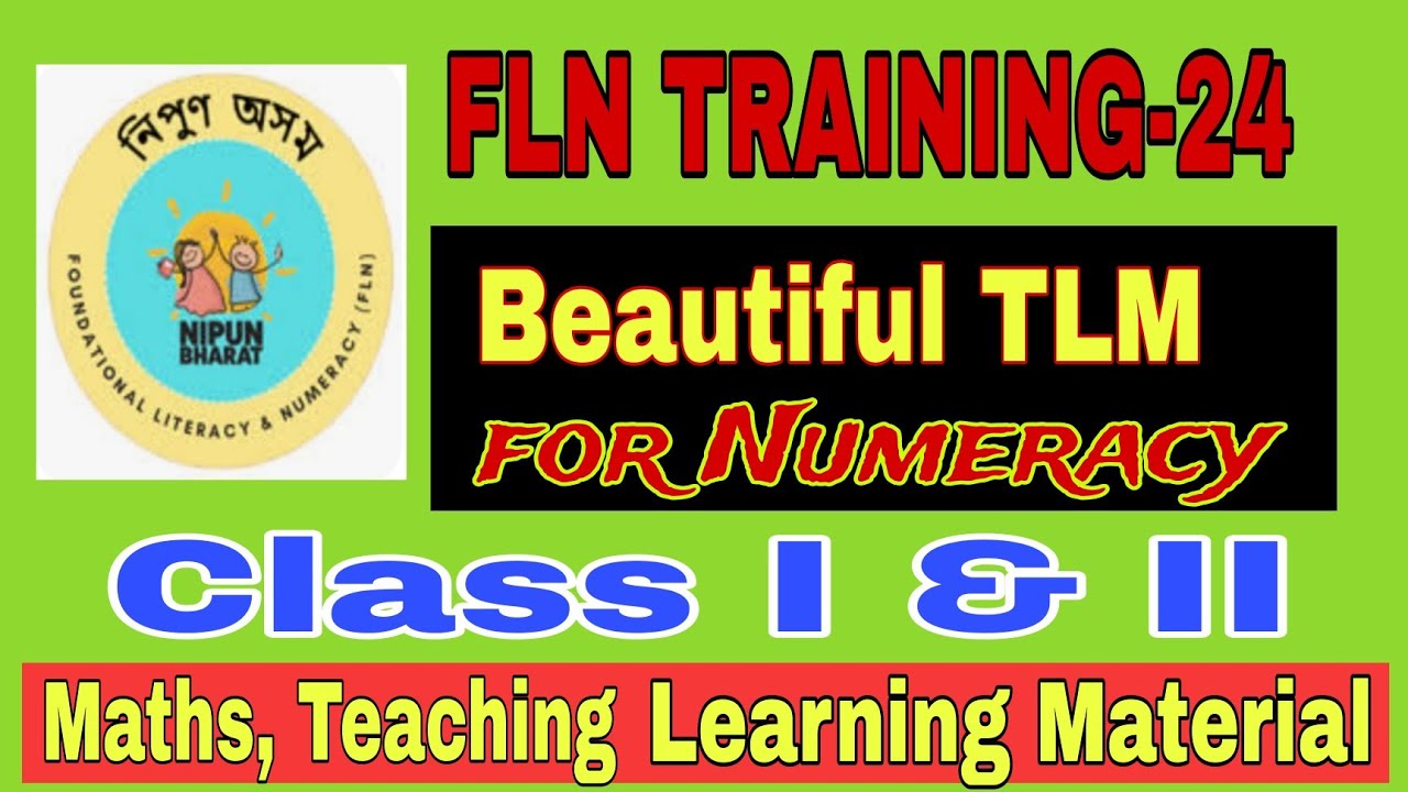 FLM TLM Making // FLM Training 2024 // tlm making // Maths TLM #tlm # ...