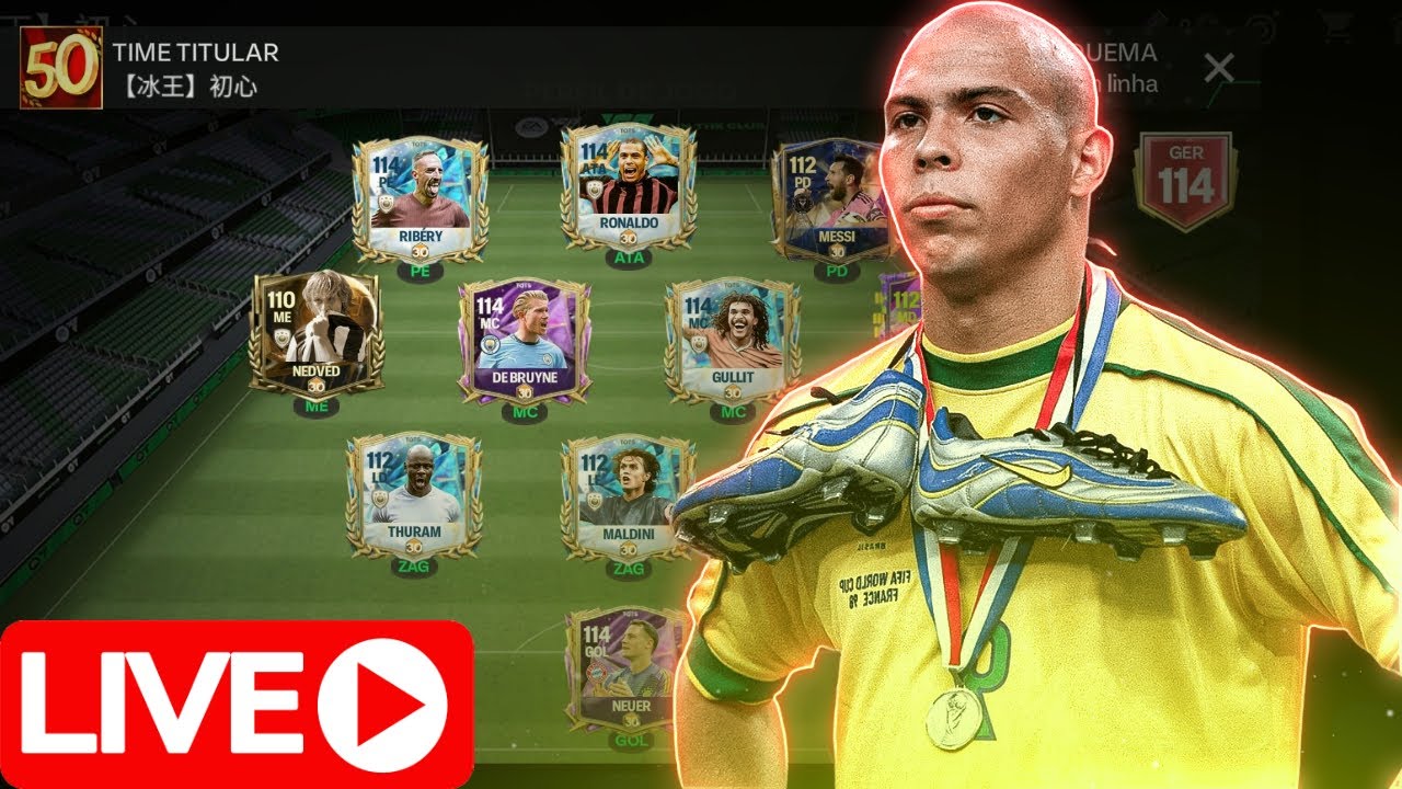 🔴 Live FC Mobile 25! Olhando os times da Galera no Fc Mobile! - YouTube
