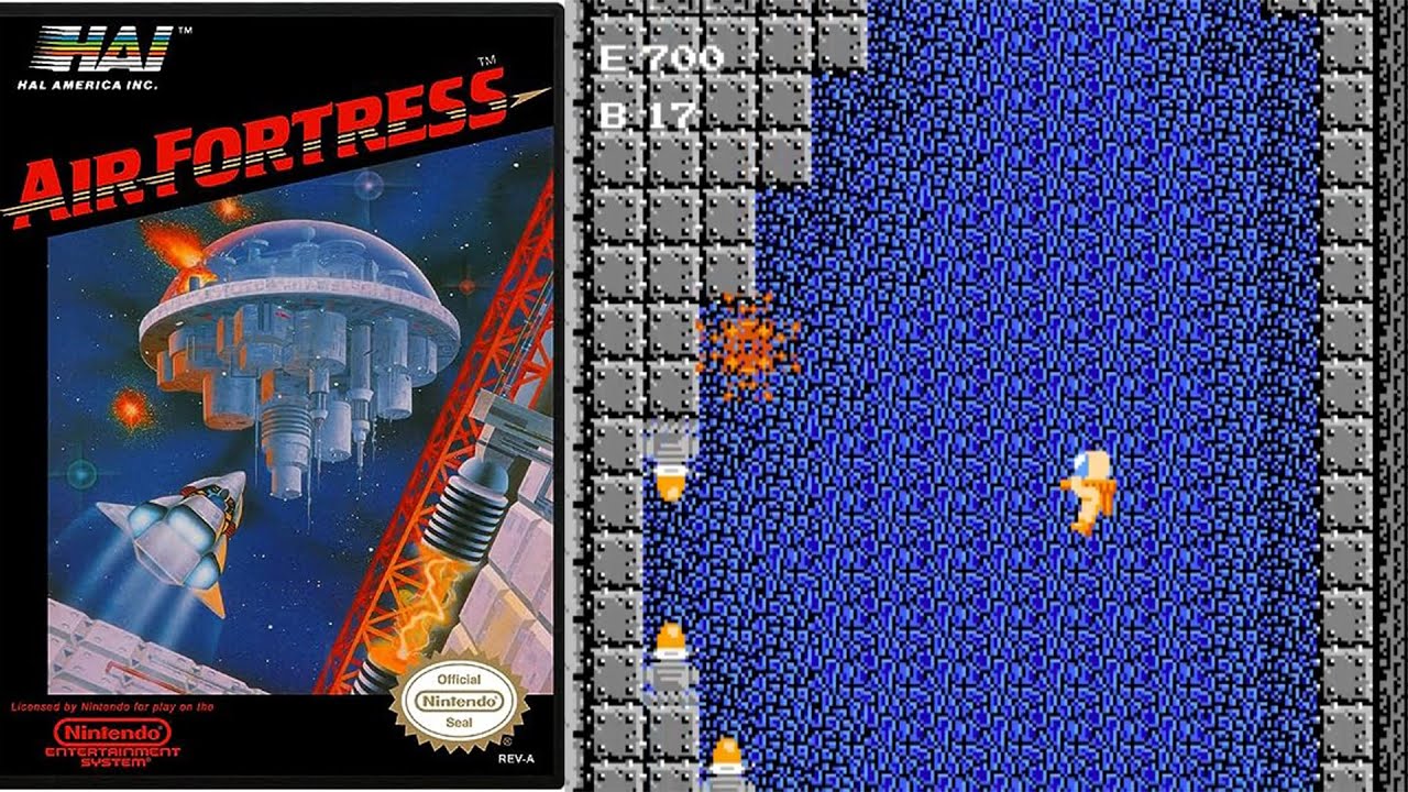 Air Fortress game play NES - YouTube