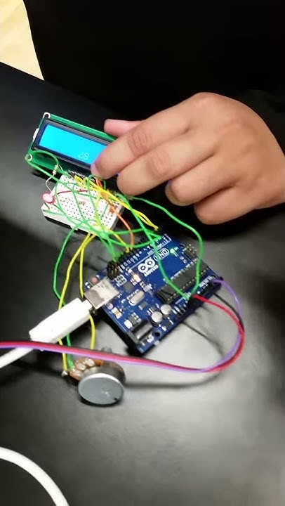 Heart rate monitor project - YouTube