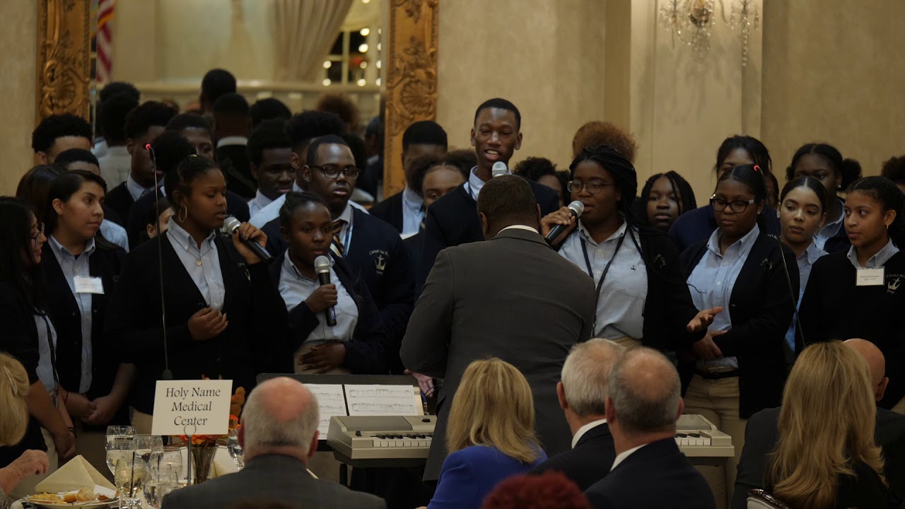 2018 President's Gala - Cristo Rey Newark Student Chorus - YouTube