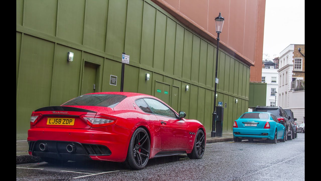 Best Maserati GranTurismo exhaust sound compilation - YouTube