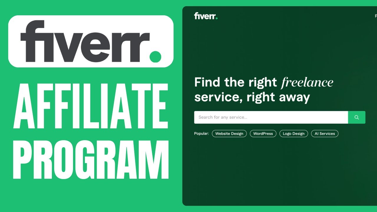 How to Sign Up For Fiverr Affiliate Program (2026) - YouTube